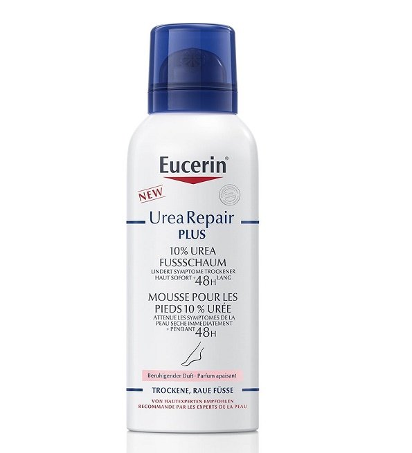 EUCERIN UreaRepair PLUS Mousse Pieds 10% d'Urée 150ml | Beautymall