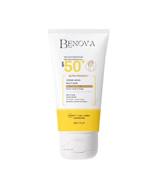 BENOVA Nutri Protect +Crème Mains Spf50 - beautymall