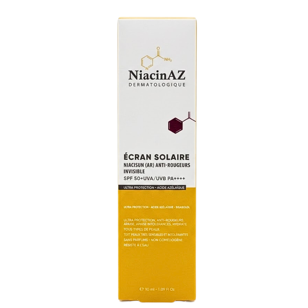 NiacinAZ Niacisun Anti-Rougeurs Invisible Spf50+ 50ml - beautymall