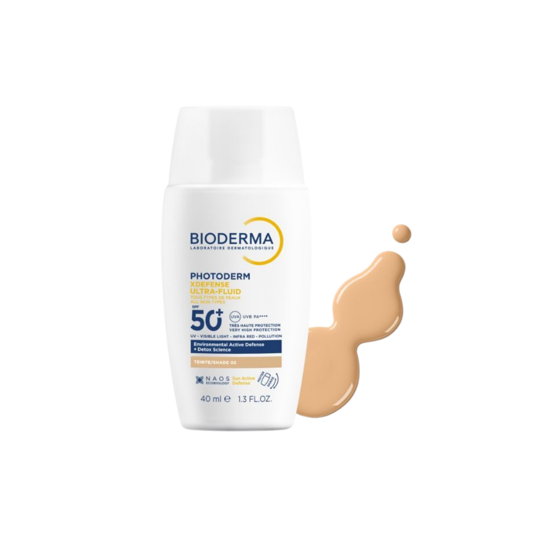 Bioderma Photoderm Xdefense Ultra Fluide 02 Teinte spf50+ 40ml – Beautymall