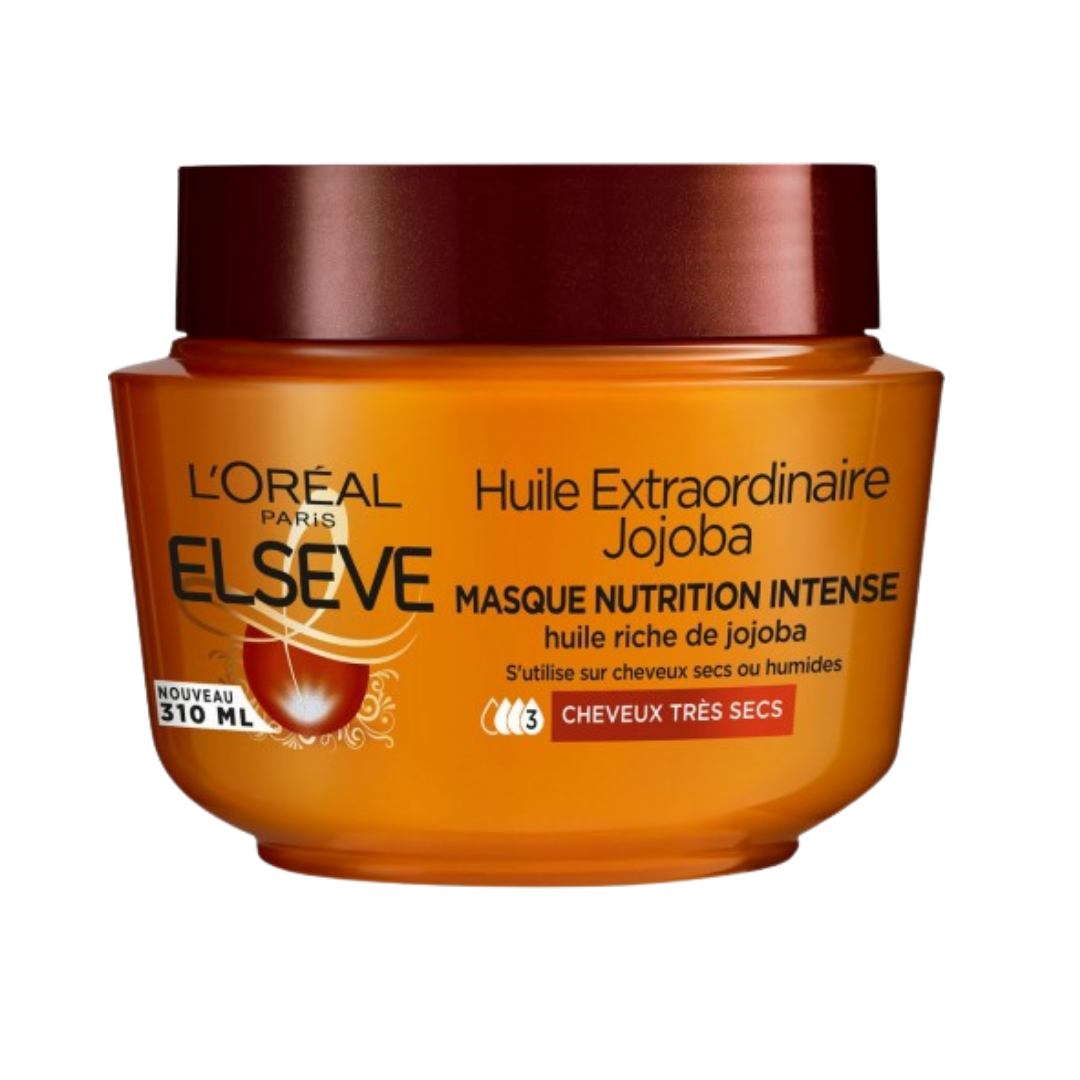 Elseve Huile Extrao. Jojoba masque Nutrition intense 300ml - Beautymall