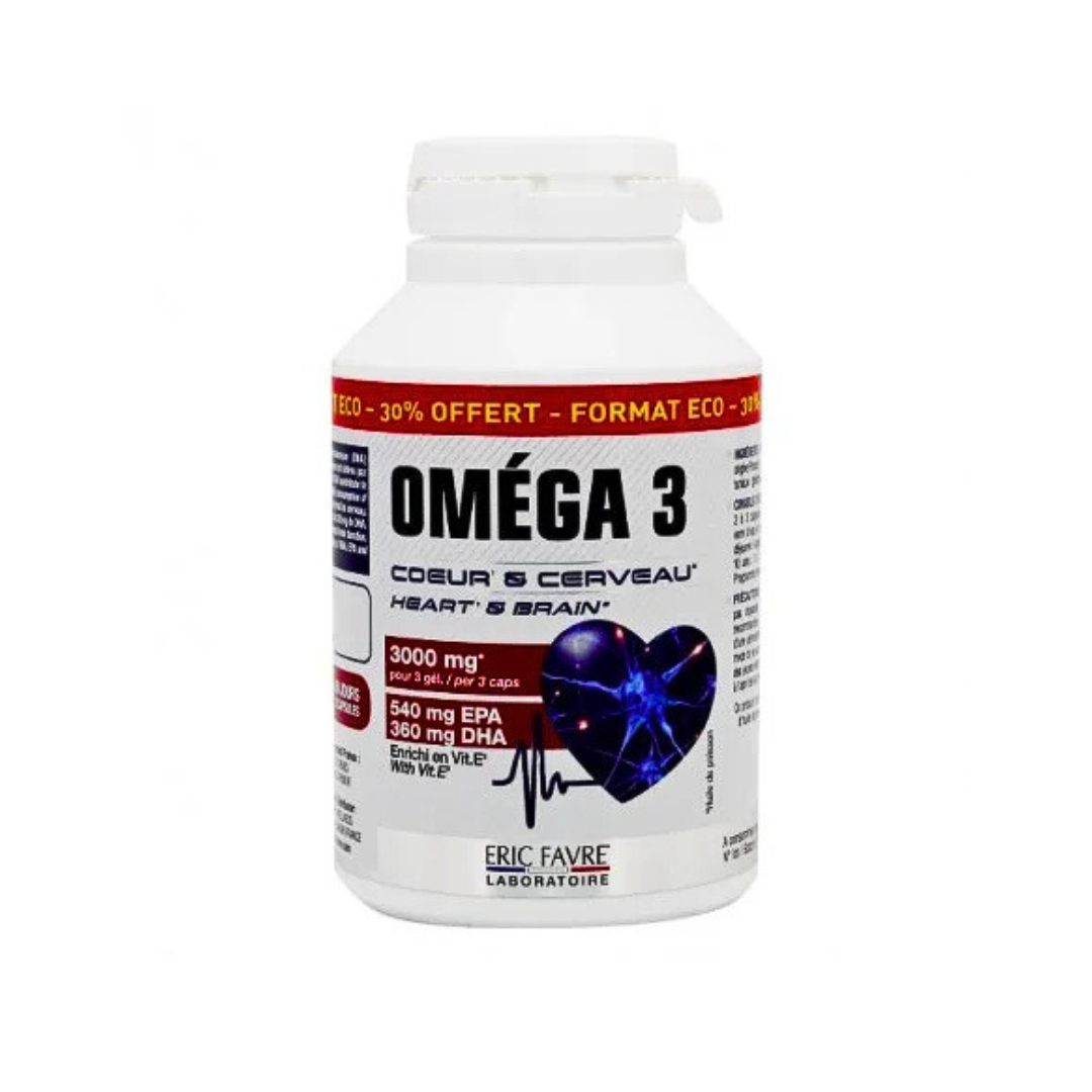 Eric Favre Omega 3 3000mg 120 Gelules – Beautymall