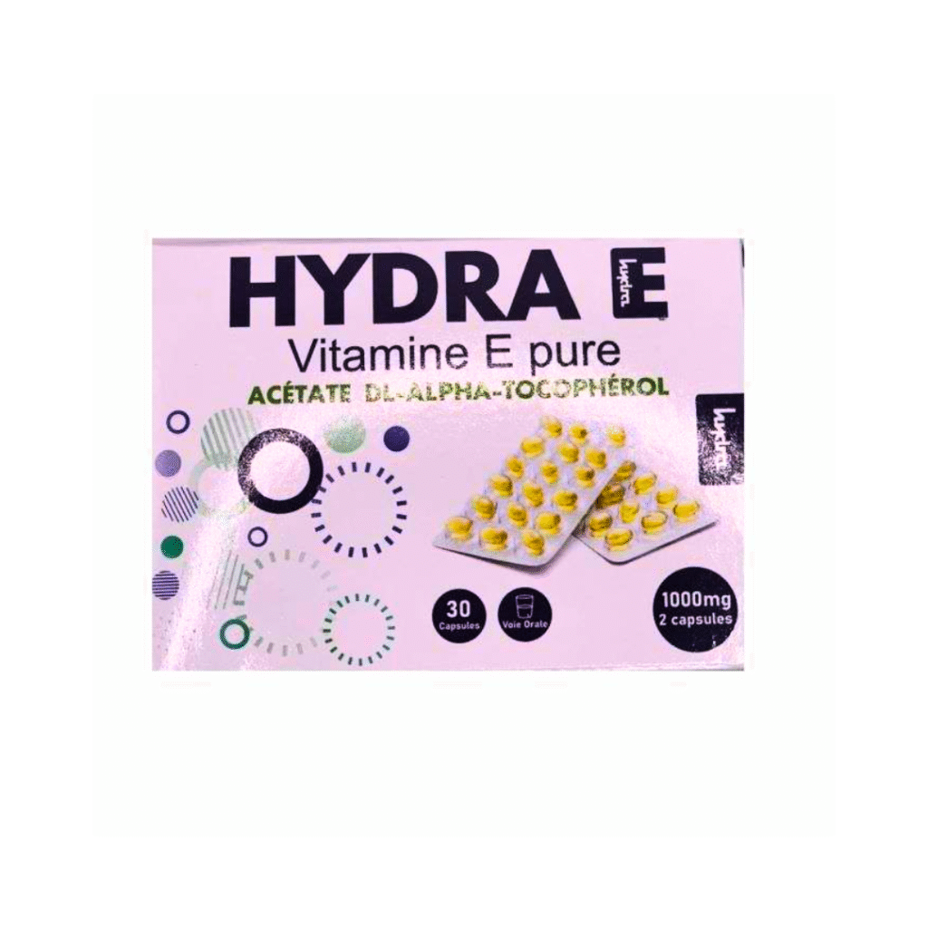 Hydra E Vitamine E Pure 30 Capsules – Beautymall