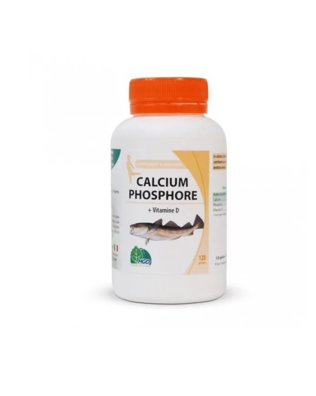 MGD Calcium Phosphore + Vita D 120 Gelules - Beautymall