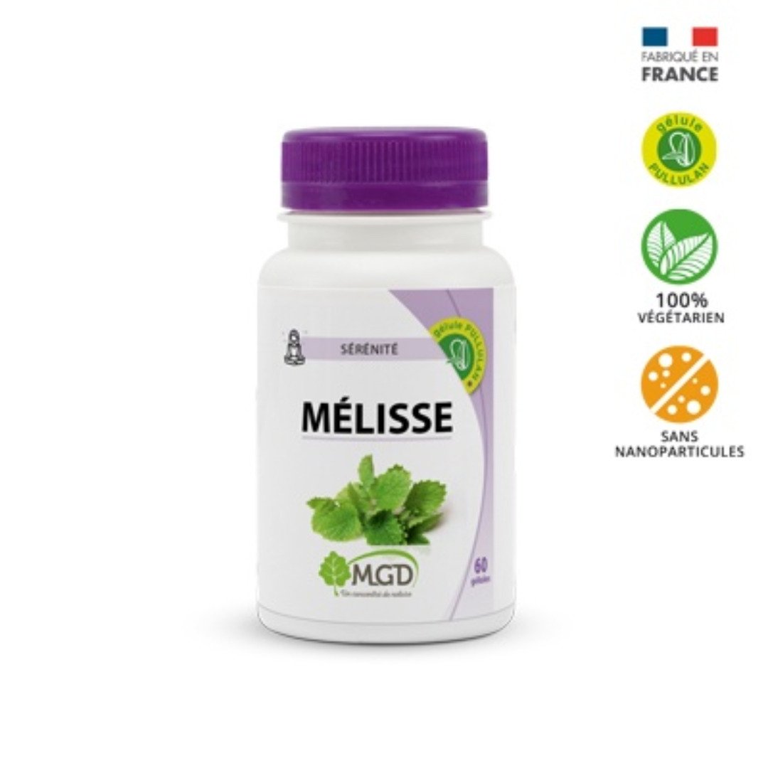 Mgd Nature Melisse 60 Gelules - Beautymall