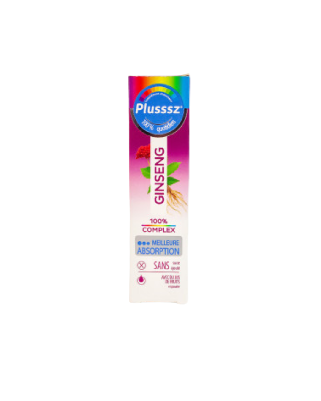 Plusssz Ginseng 20 Comprimes - Beautymall