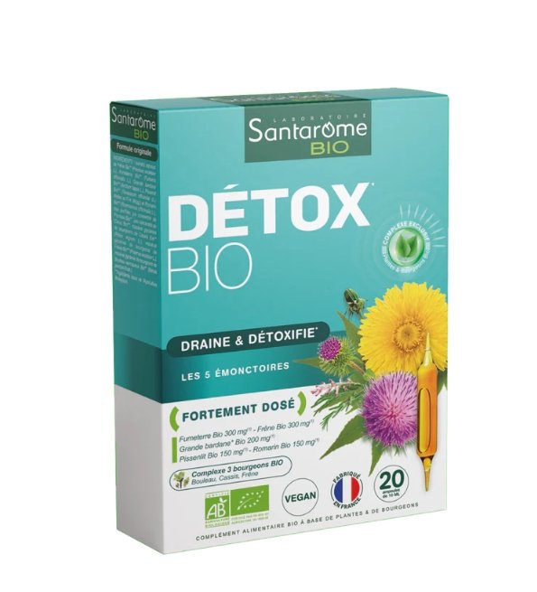 SANTAROME DETOX 20 AMPOULES – Beautymall