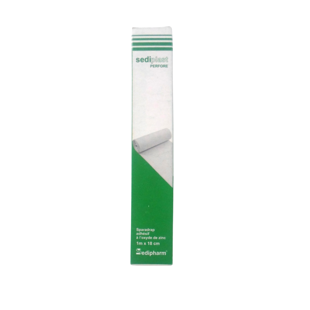 Sediplast Sparadrap Perfore Blanc 1m x 18cm - Beautymall