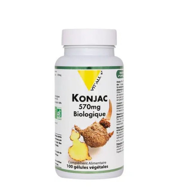 VITALL PLUS KONJAC 570MG 100 GELULES - Beautymall