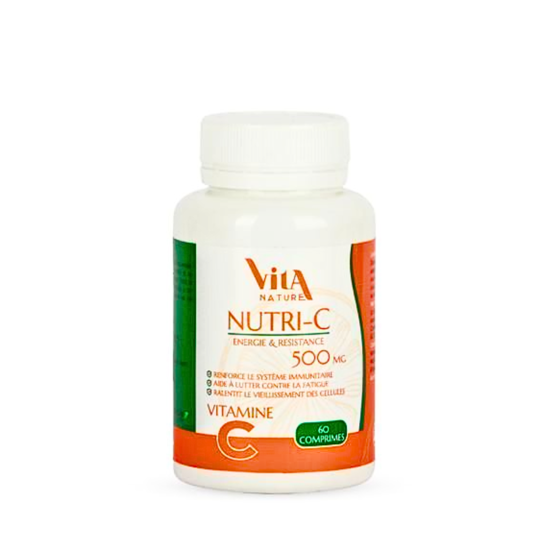 Vita Nature Nutri-C 500mg 60 Comprime – Beautymall