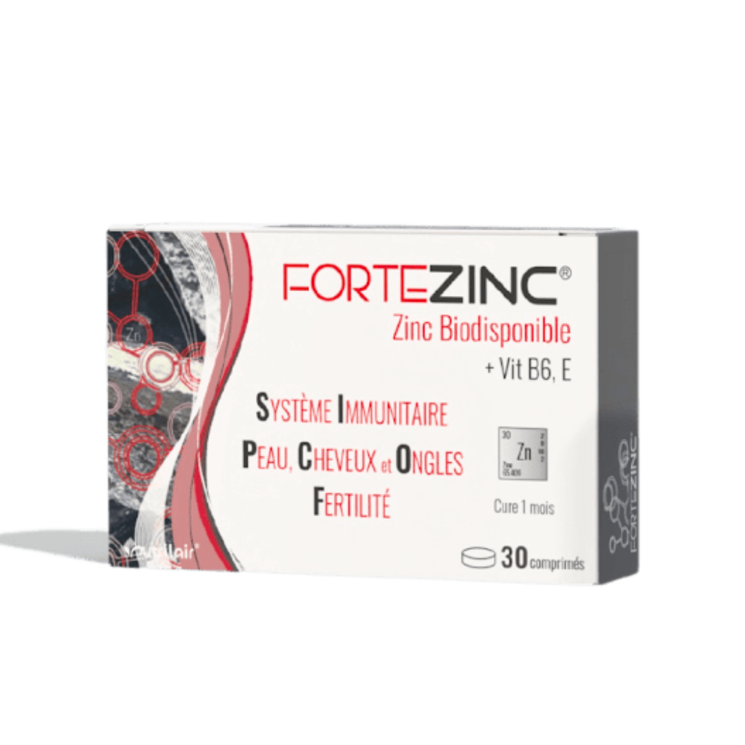 FORTEZINC 30 COMPRIMÉS - Beautymall
